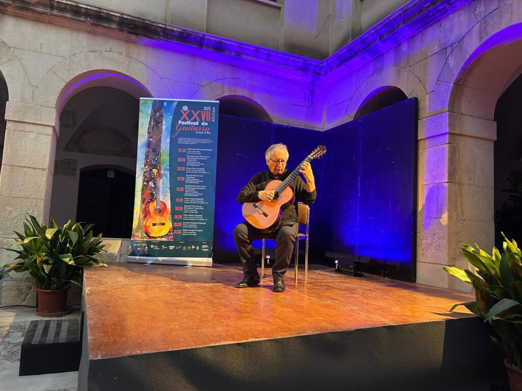 Álvaro Pierri en el Festival de Guitarra ‘Ciutat d’Elig’